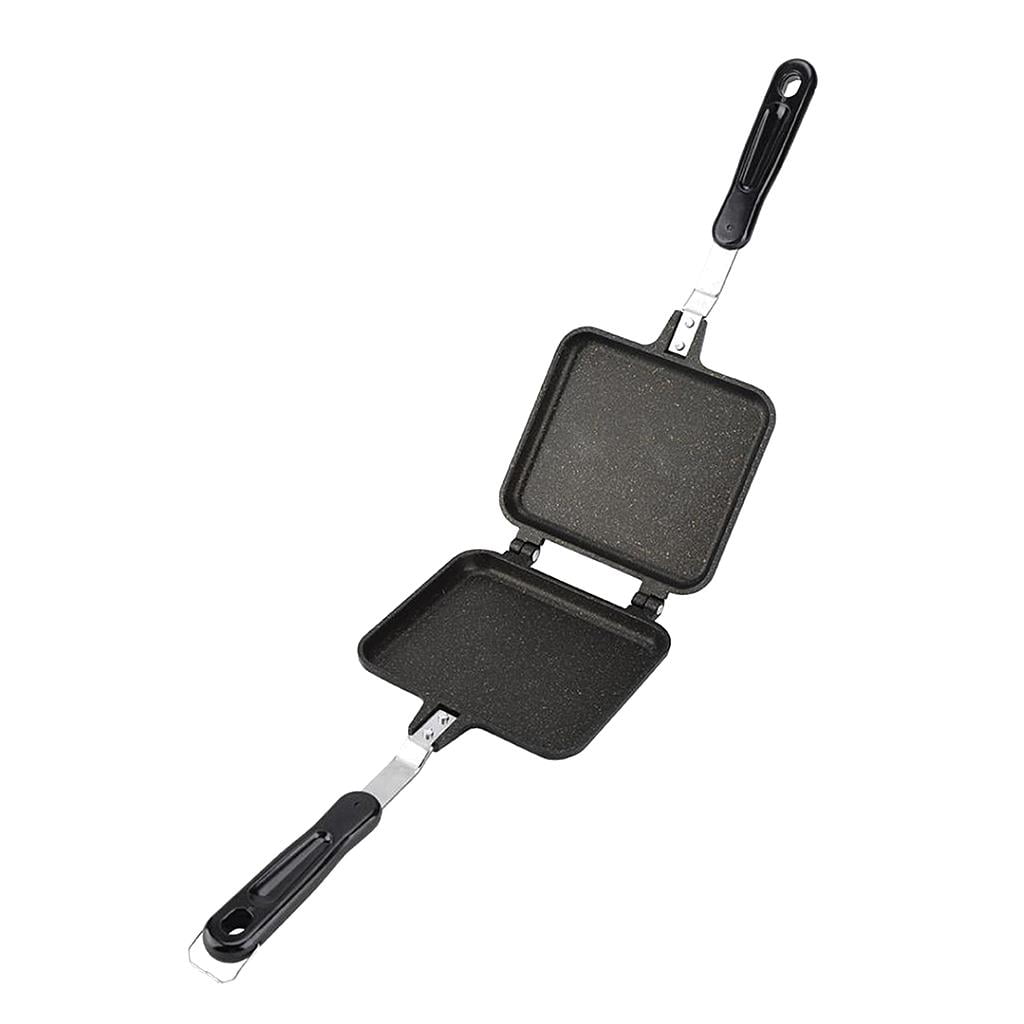 Double Sided Barbecue Baking Dish Toasted Bread Double Sided Frying Pan ...