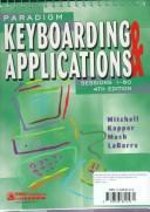 Pre-Owned Paradigm Keyboarding and Applications - Walmart.com
