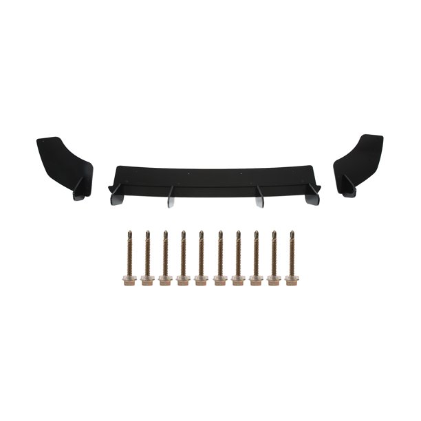 Side Splitters Apron,Gloss Black Maxton Style Rear Bumper Splitters ...