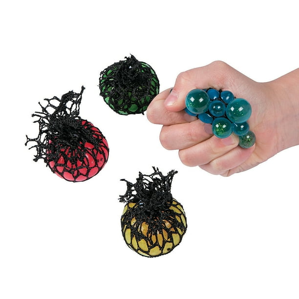 Glitter Mini Stress Balls (24 Pc) - Party Favors - 24 Pieces - Walmart.com