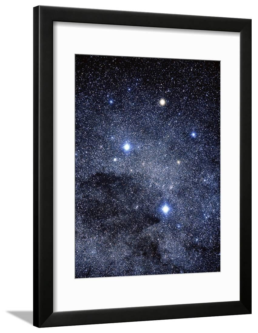 The Constellation of the Southern Cross Framed Print Wall Art By Luke ...