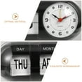 Large Digital Wall Clock Manual Calendar Practical Elderly - Walmart.com