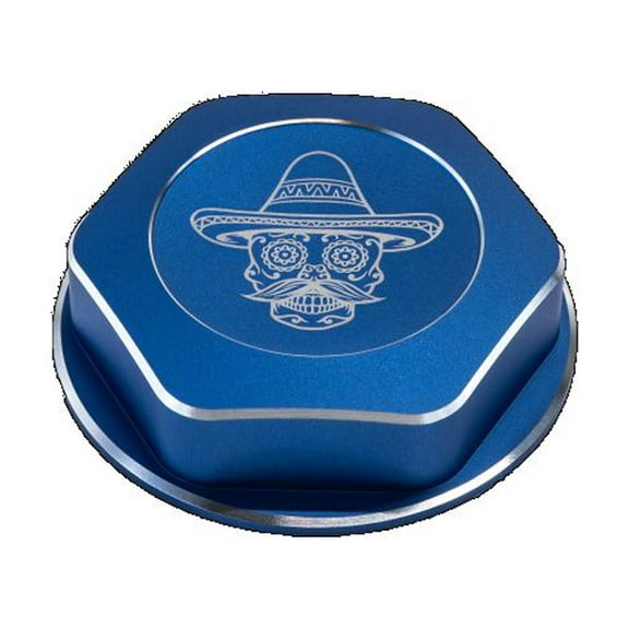 RJWC Blue Krossflow Billet Aluminum Gas Cap 2.0 For Can Am Outlander ...