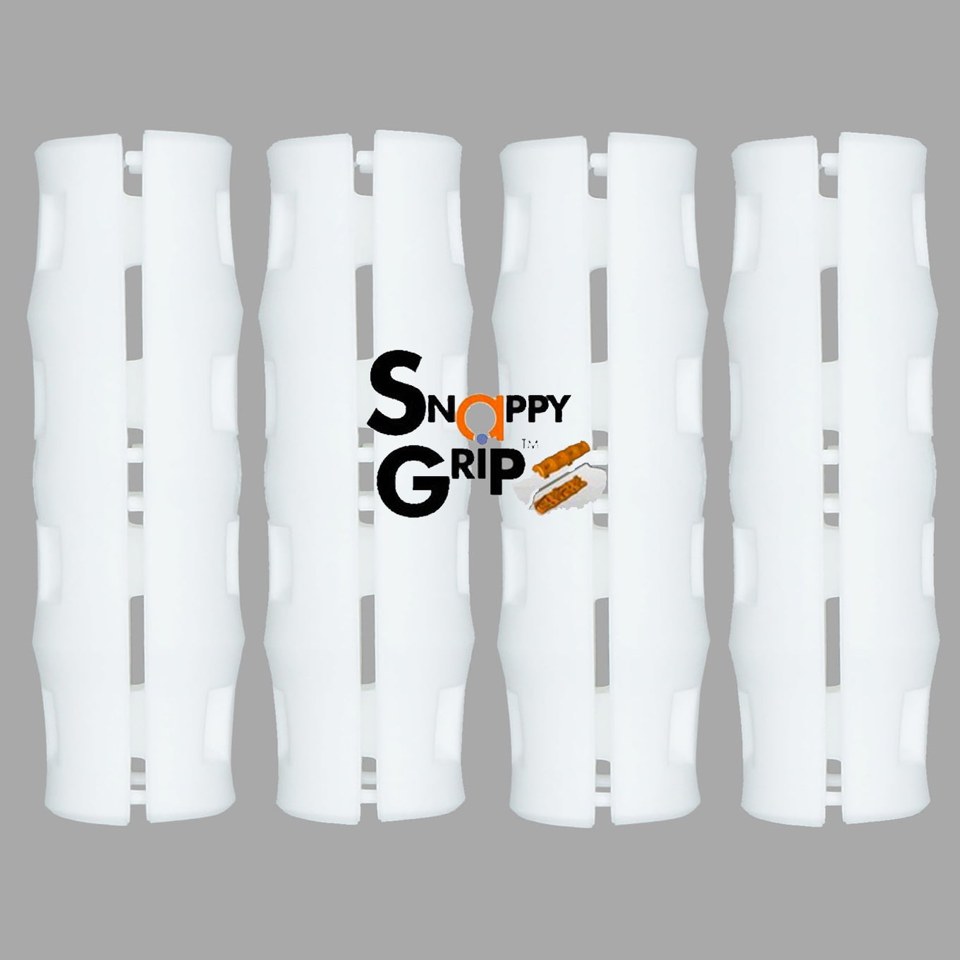Snappy Grip White Ergonomic Replacement Bucket Handles 4 Pack - Walmart.com