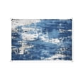 Abstract Mottled Texture Sun Shade Sail 8'X10' Retro Gray Blue ...