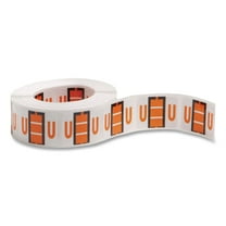 Smead A-Z Color-Coded End Tab Filing Labels V 1 x 1.25 White 500/Roll ...