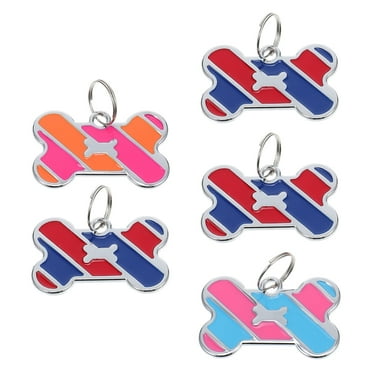 Dog Tag - Personalized Bone Shaped Dog Tags for Dogs, Stainless Steel ...