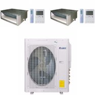 GREE Multi+ Ultra Series 42,000 BTU 5-Zone Concealed Duct 9K+9K+9K+9K ...
