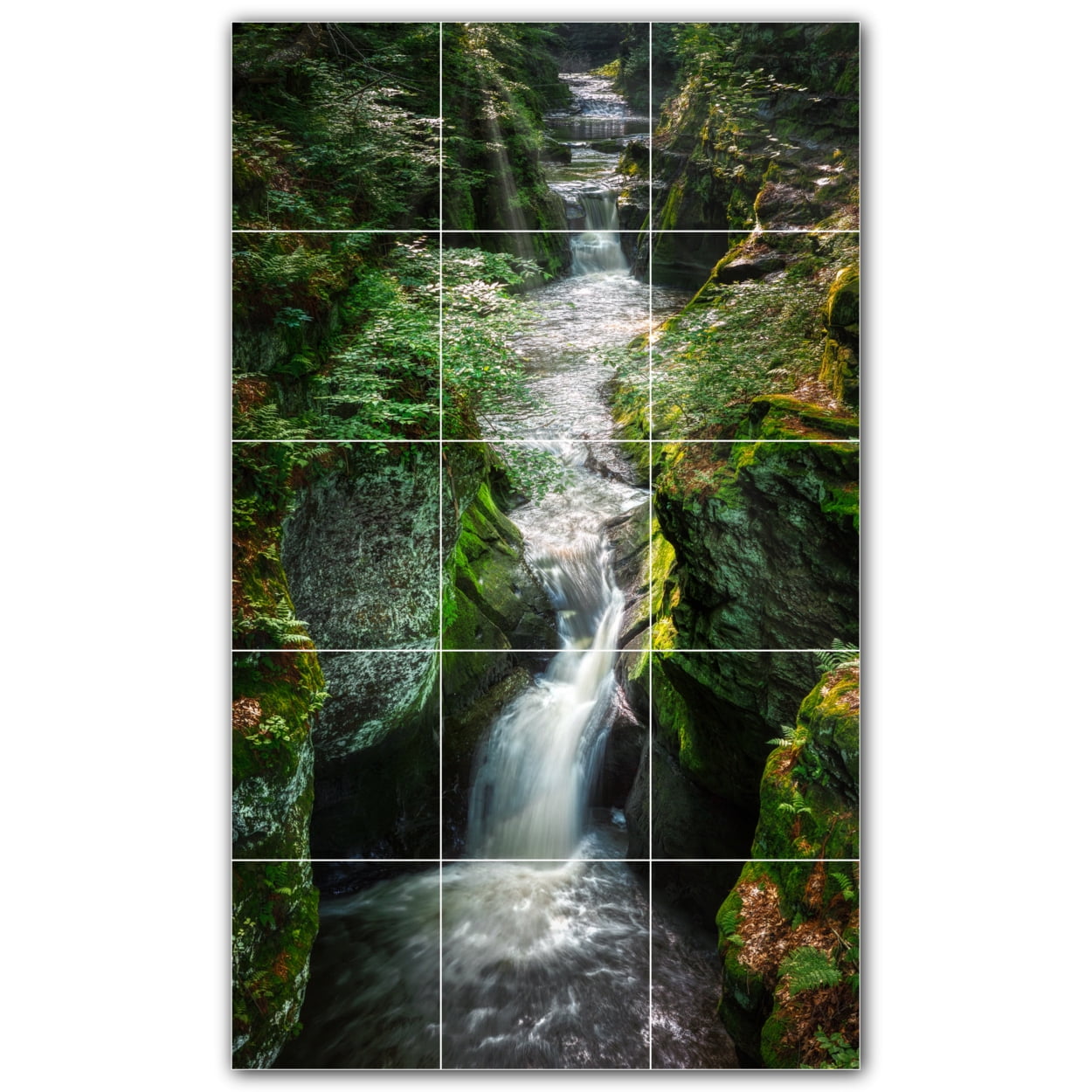 Picture-Tiles.com: Waterfalls Ceramic Tile Wall Mural WAL501105-35XL ...