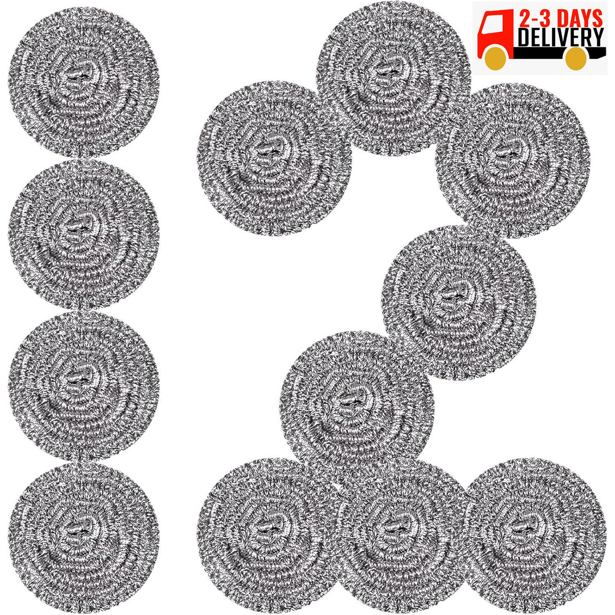 Click here for Pp Home Best 12pcs Stainless Steel Sponges - Wool... prices