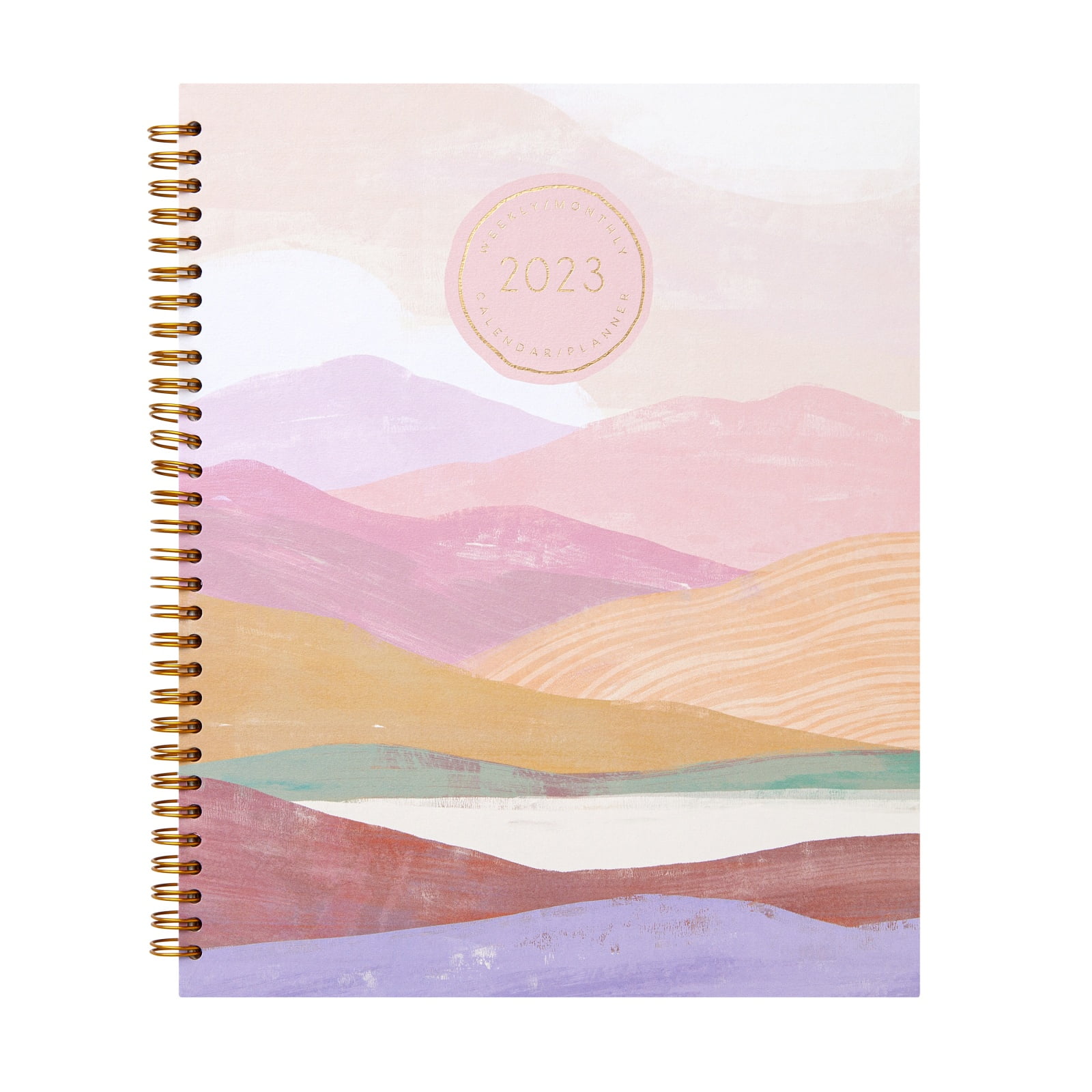 2023 Weekly/Monthly Spiral Planner, 8.5" x10.5", Mountains by Mintgreen ...