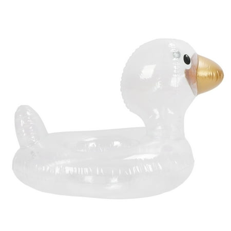 Fugacal Transparent Swimming Rings Duck Appearance Safe Thickened ...