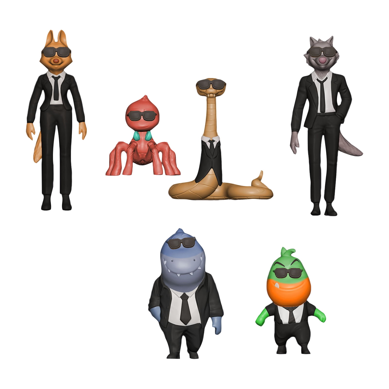 Click here for Moonsky The Bad Guys 2 Movie 6pcs Action Figures S... prices