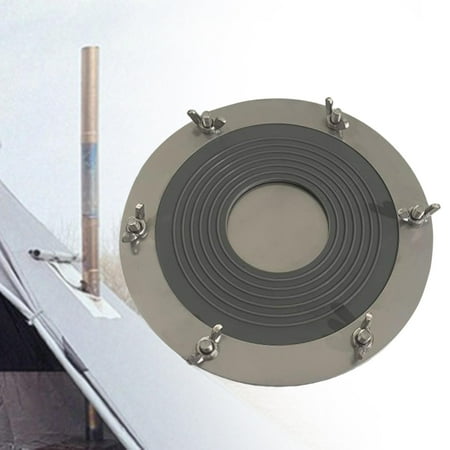 Colaxi Tent Stove Jack Flue Flashing, Wood Burner Flue Pipe Fitting ...