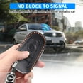 4-Button Key Fob Cover - Leather Shell, Compatible with Ford Explorer ...