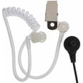 2 Pin Security AirTube Headset Covert Earpiece Mic with PTT Function ...