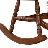 Aylin Traditional Nostalgia Arrow Back Rocking Chair, Solid Wood ...