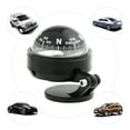 SQLEA Car Dashboard Mount Navigation Compass Ball Plastic Direction ...