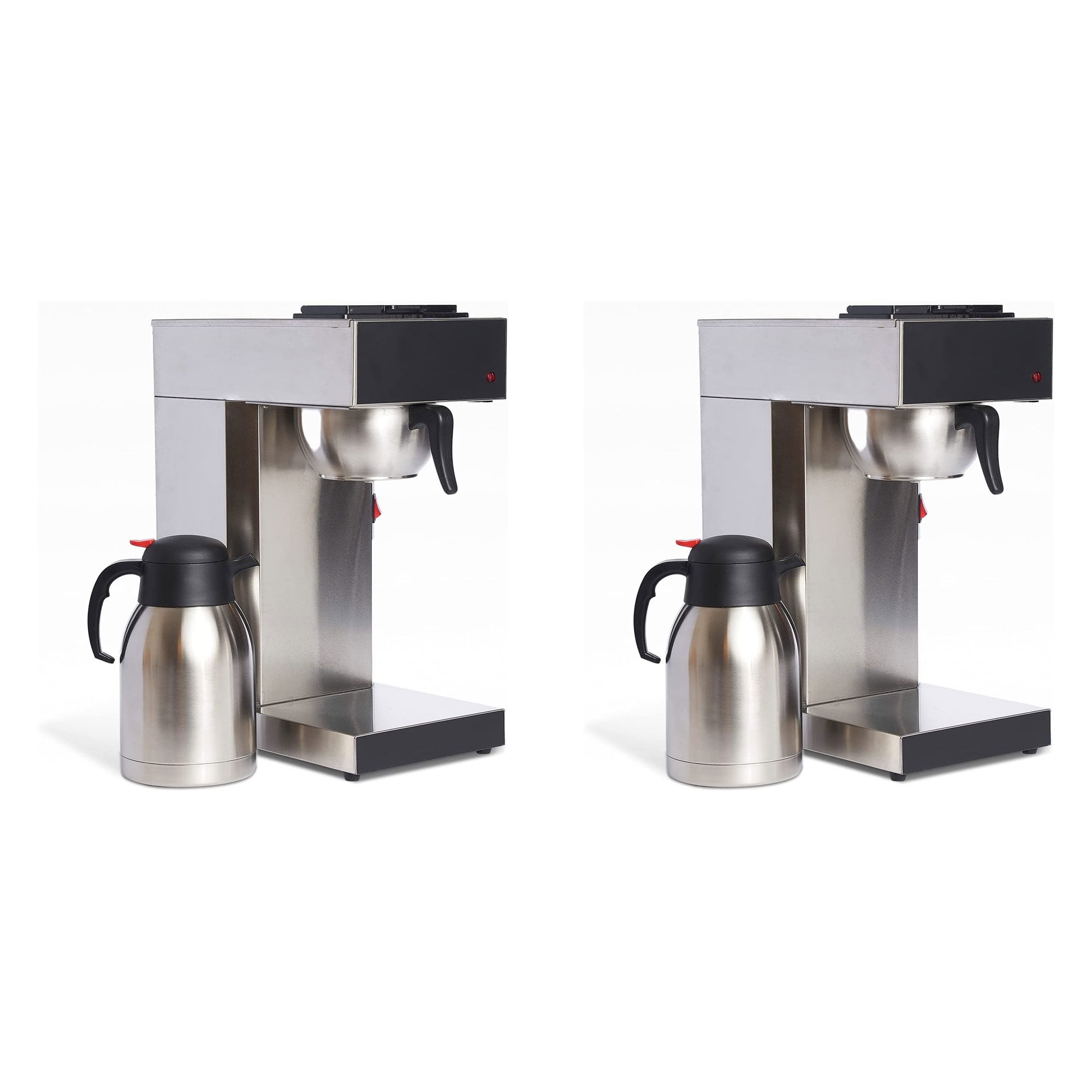 Sybo 12 Cup Stainless Steel Pour Over Coffee Maker with Airpot (2 Pack ...