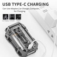 Agiufgs Multifunctional Keychain Flashlight ABS, 8 Modes with Cob LED ...