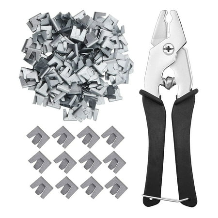 300 Wire Cage Clips, with 1 Clamp, for Pet Cage (Black) | Walmart Canada