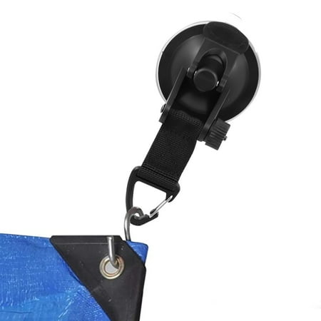 4 Pieces Portable Heavy Duty Suction Cup Rack Vehicle Hooks Reusable ...