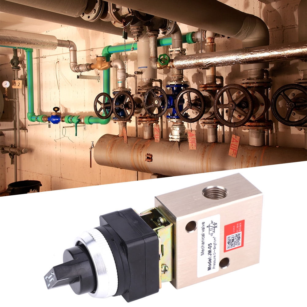 Válvula mecánica de aire, válvula mecánica neumática JM-05 Válvula P ...