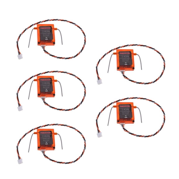 Paquete de 5 receptores micro satélite de 3 gramos hasta 20 canales. Se ...