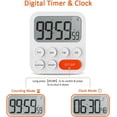 Kitchen Timer Digital Timers for Cooking, Magnetic Count Up or ...