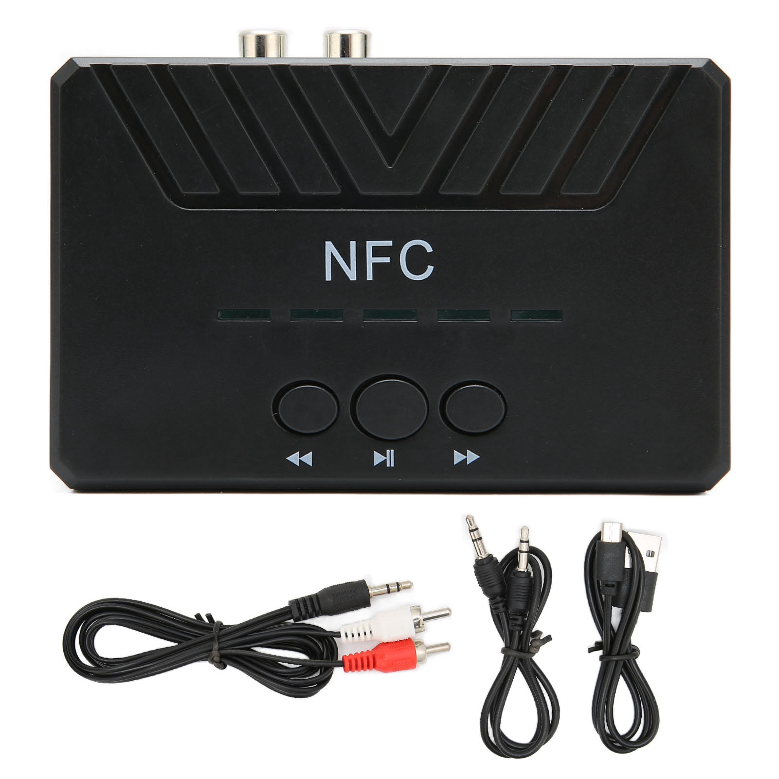 Receptor Bluetooth NFC Adaptador de audio inalámbrico Bluetooth 5.0 con ...