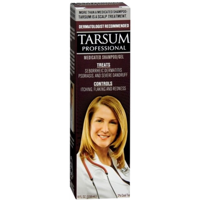 Tarsum Professional Medicated Shampoo/Gel 4 oz (Pack of 2) - Walmart.com