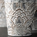 Sullivans Flourish Bucket Set of 3, 10"H, 8.5"H & 7.25"H Gray - Walmart.com