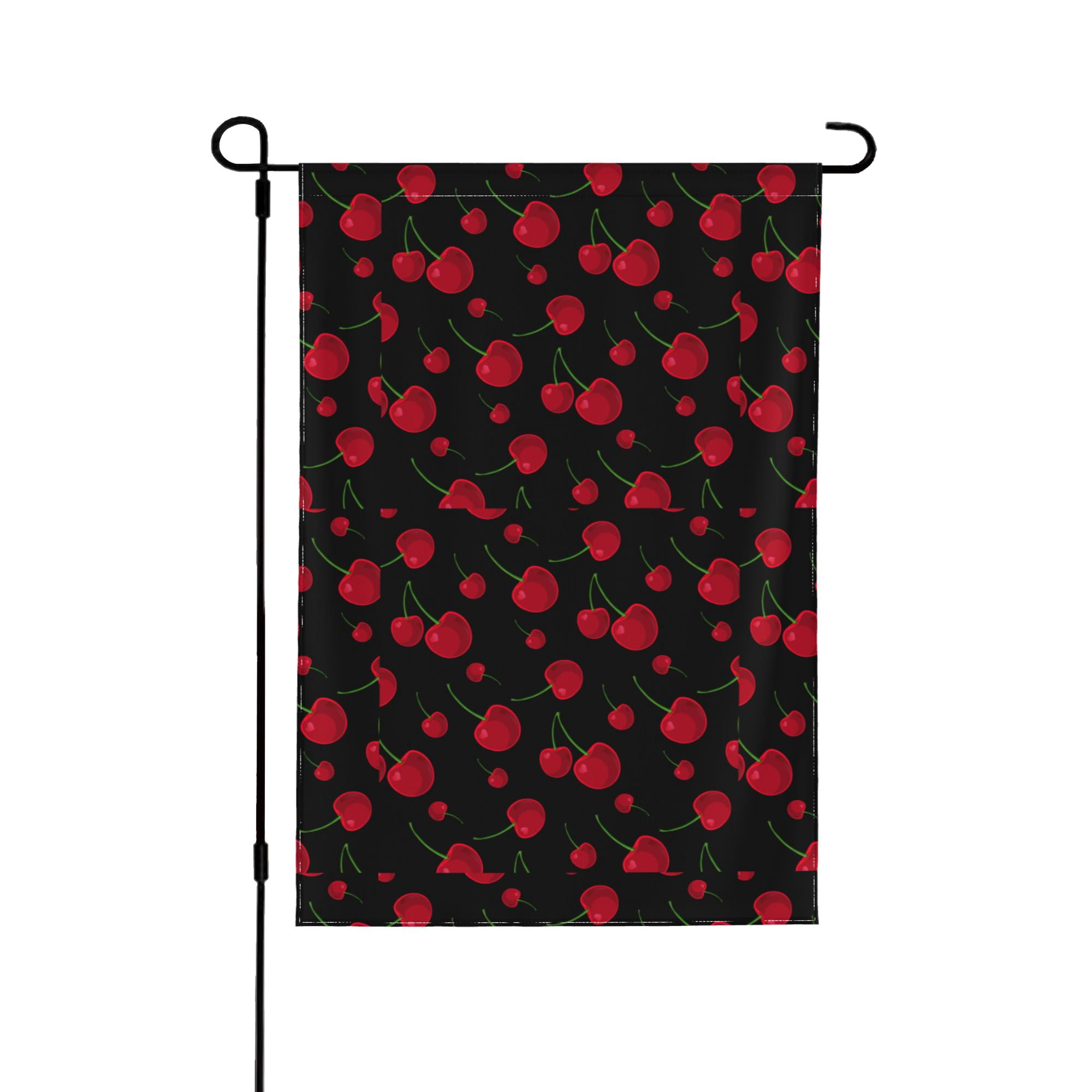 XMXY Fashion Cherries Print Garden Flags Double Sided,Farmhouse Holiday ...