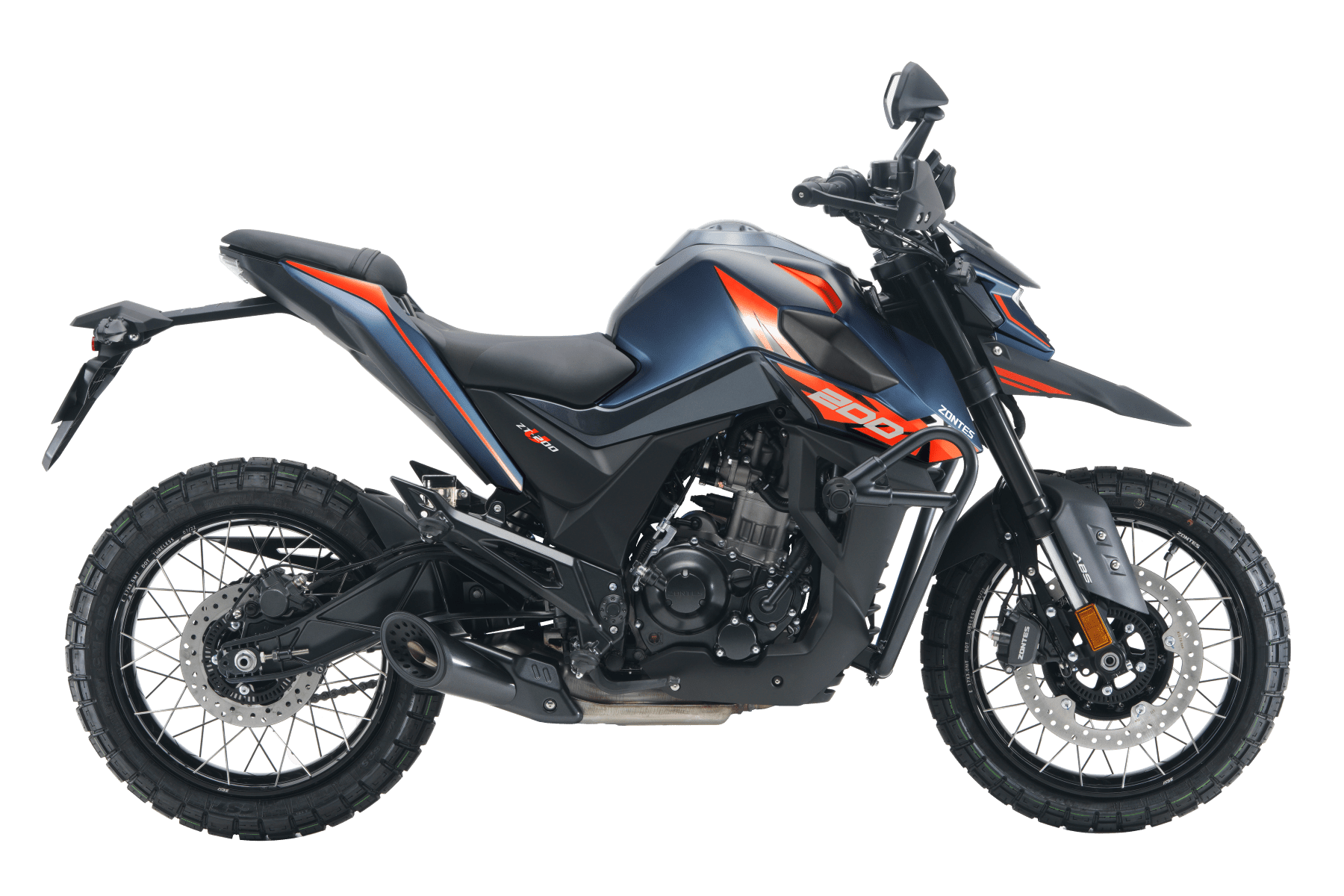Motocicleta Deportiva U1 200 Azul Mate Zontes Trail U1 155cc Azul ...