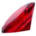 Big 60 mm Deep Ruby Red Cut Glass Crystal Giant Diamond Jewel ...