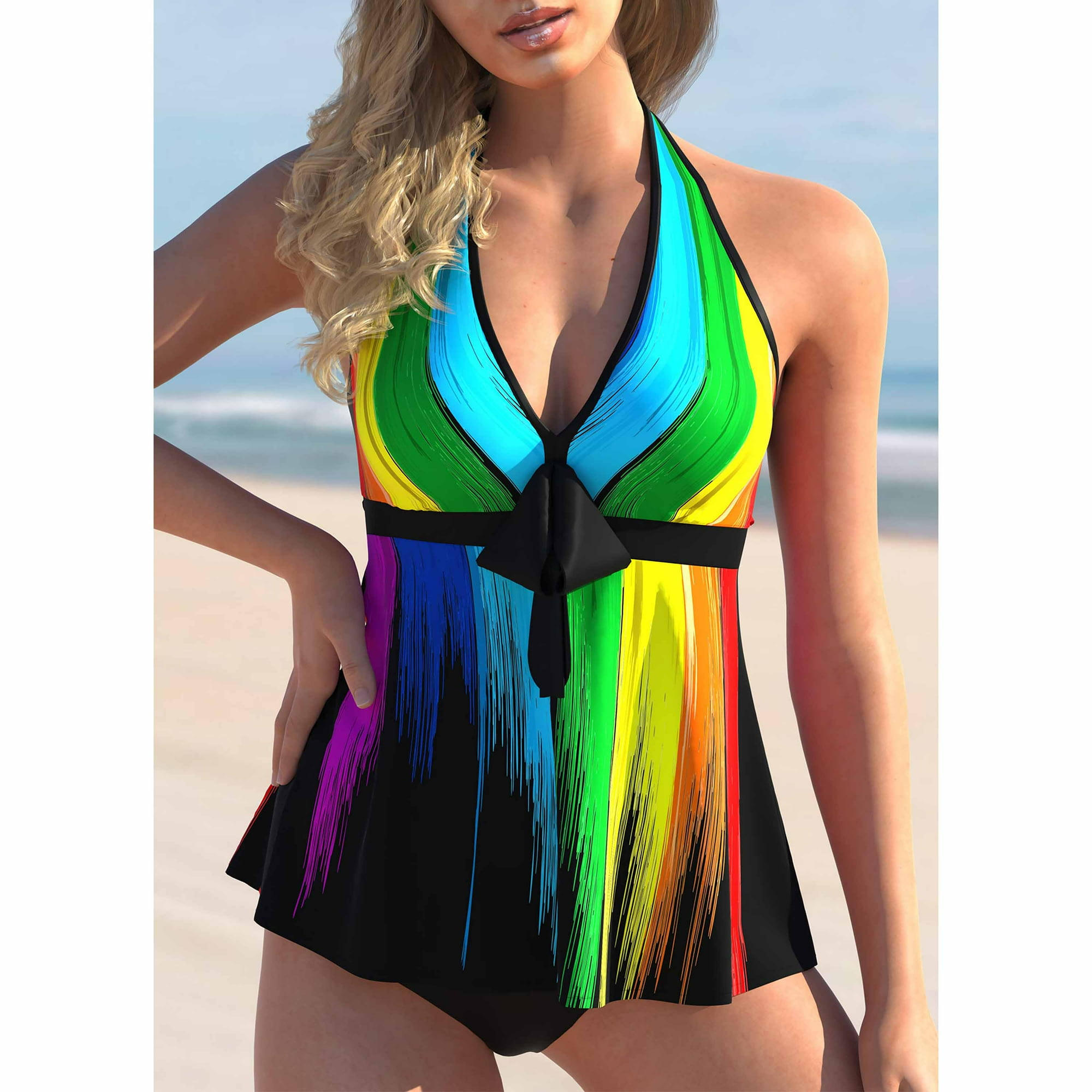 Click here for Hawee Tankini Swimsuits For Women Plus Size Swimwe... prices