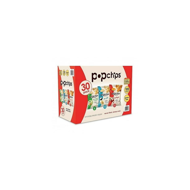 popchips Chips Variety 0.8 Oz. 30/Carton (SMC94002) 24296741 - Walmart.com