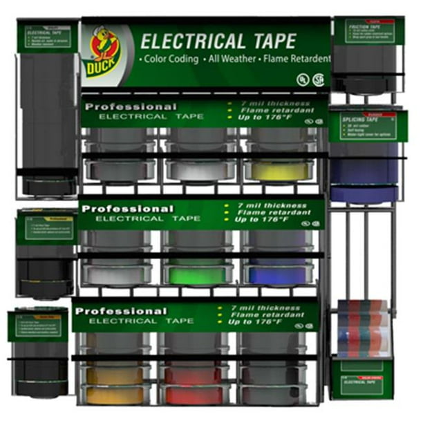 Duck 284094 26 x 23 in. Electrical Tape Planogram Rack - Walmart.com