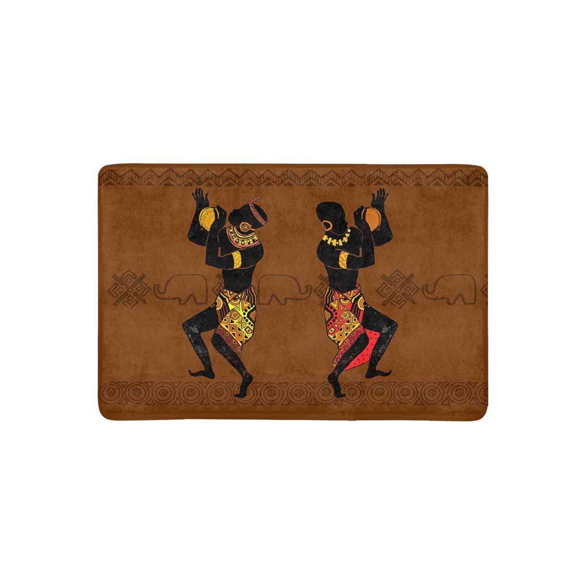 MKHERT Dancing African Men Tribal Ethnic Style Doormat Rug Home Decor ...