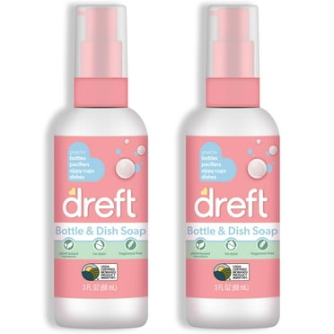Dreft Bottle & Dish Foaming Spray, Baby Bottle Cleaner and Dish Soap ...