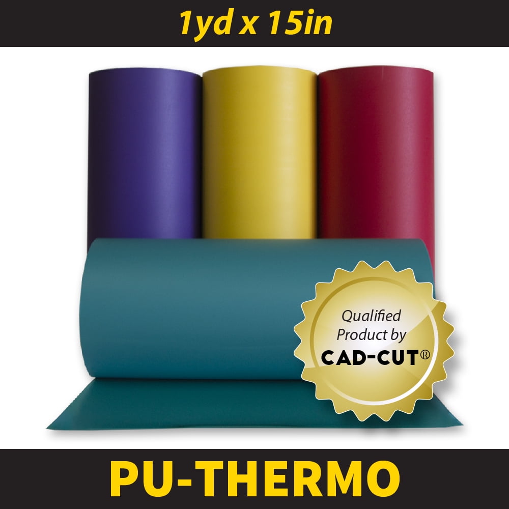 CAD-CUT Thermo-FILM Heat Transfer Vinyl 15" x 36" (1Yard) - Dk Green ...