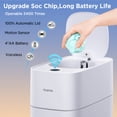 Compact Touchless Motion Sensor Trash Can 3.8Gal/14L - 2nd Gen Auto ...