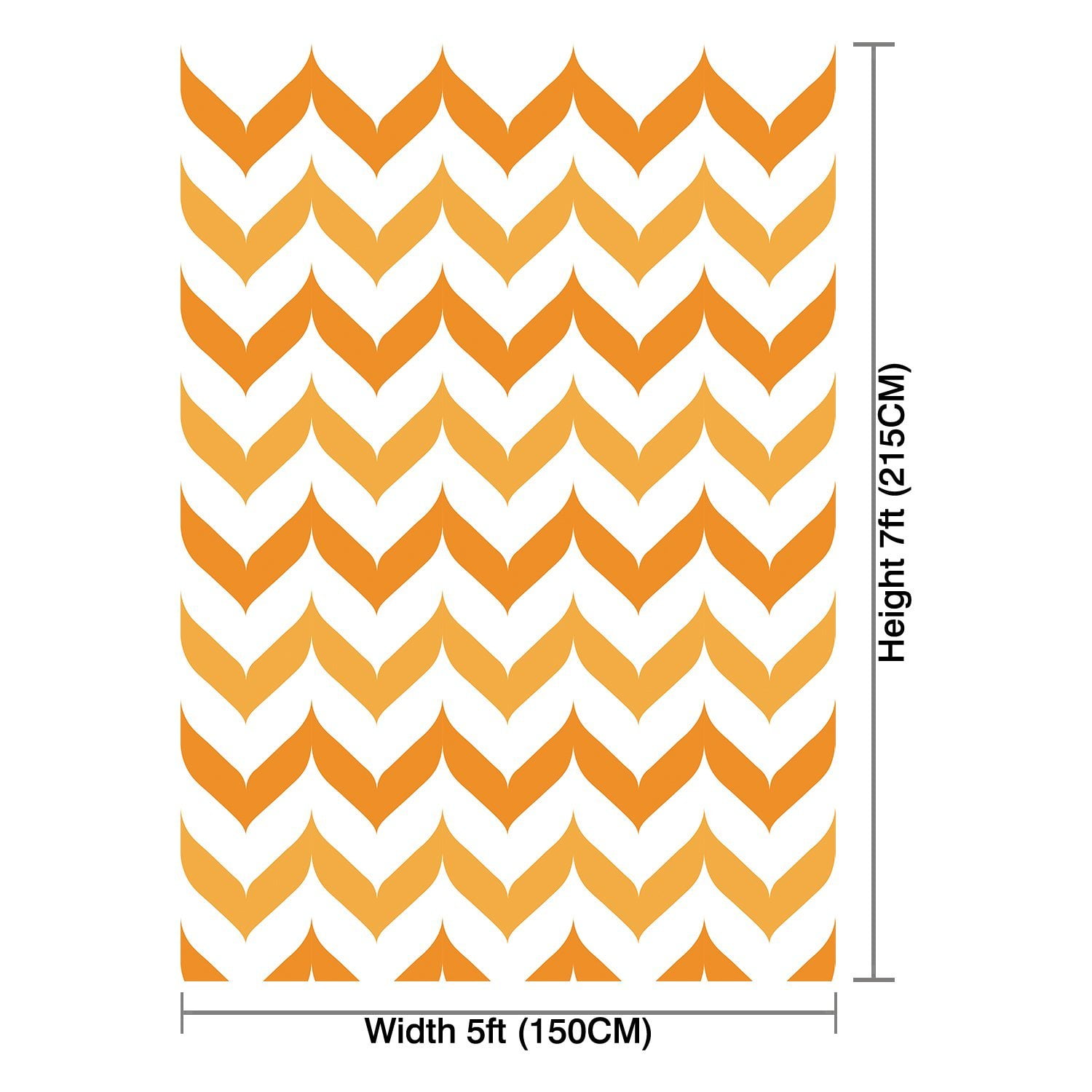 Halloween Chevron Background