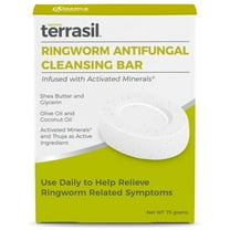 Terrasil Antifungal Soap Bar, Medicated Body Cleansing Bar with ...