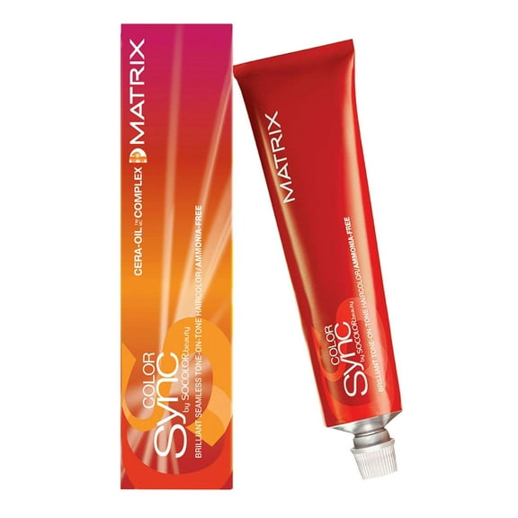 Matrix SoColor Color Sync Pre-Bonded Demi-Permanent Haircolor (3 oz ...