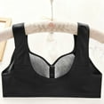 Bras for Older Women No Underwire Front Closure Comfortable Senior ...