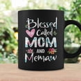 Blessed To Be Called Mom And Memaw Flower Gifts Coffee Mugs - Walmart.com
