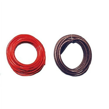 Pyramid RPR825 - 8 Gauge Clear Red Power Wire 25 ft. OFC - Walmart.com