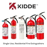 Kidde, KID21008173MTL, Kitchen Fire Extinguisher, 1 Each, White ...