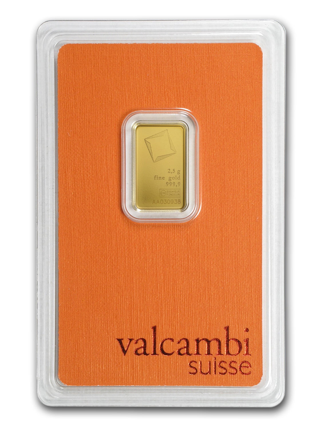 Valcambi - 2.5 gram Gold Bar - (In Assay) - Walmart.com